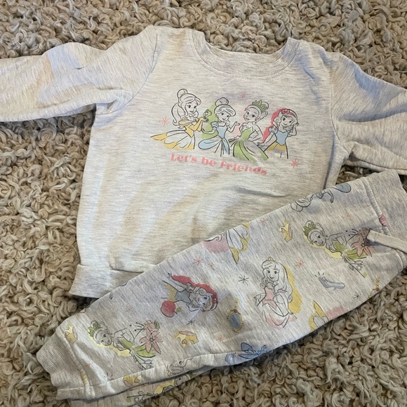 Disney | Matching Sets | Disney Princess Sweatsuit | Poshmark